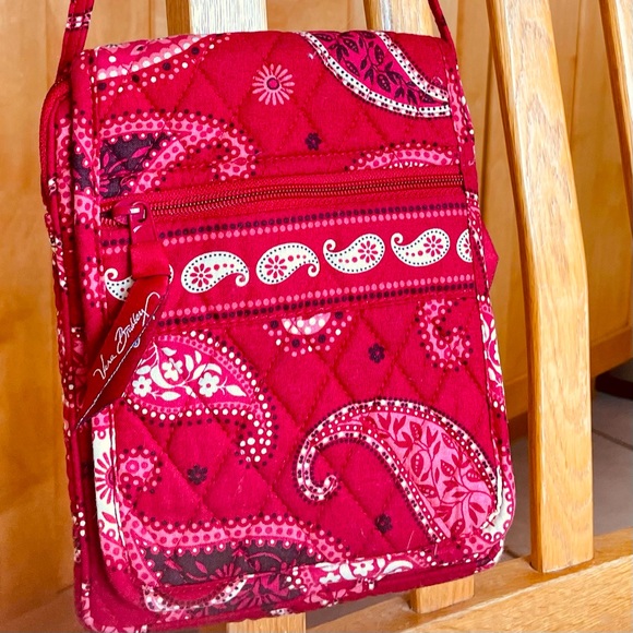 Vera Bradley | Bags | Vera Bradley Mesa Red Crossbody Purse | Poshmark